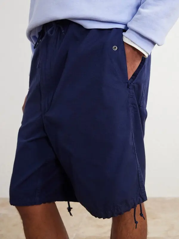 Polo Ralph Lauren Straight-leg Cotton-canvas Shorts