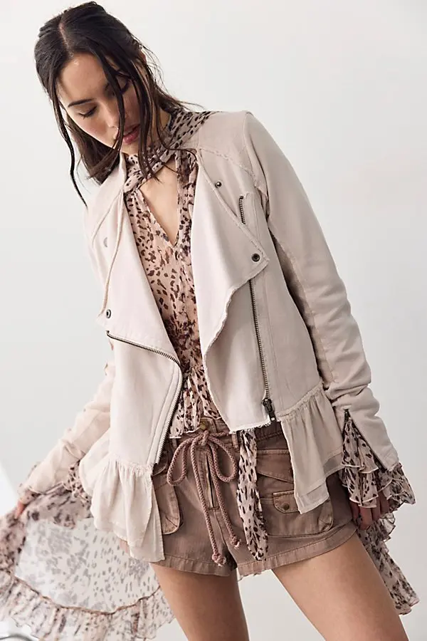Free People Emerson Cardigan - Grey Lilac