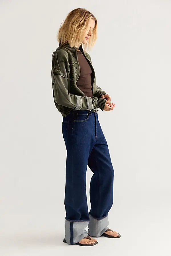 AGOLDE Big Cuff Jeans