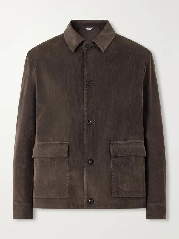 Boglioli Cotton-blend Corduroy Overshirt