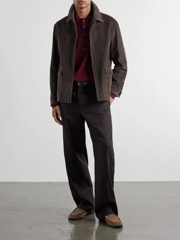 Boglioli Cotton-blend Corduroy Overshirt