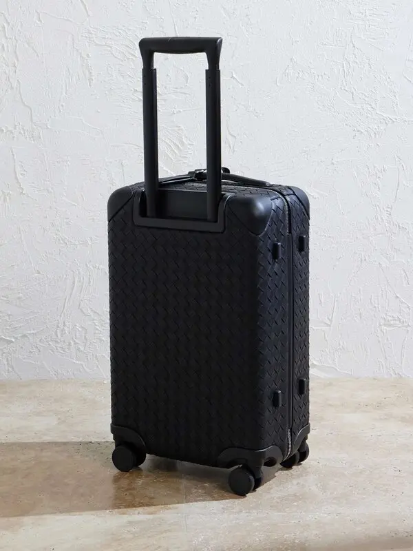 Bottega Veneta Odissey Intrecciato Leather Suitcase