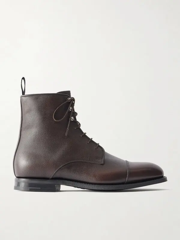 Church's Edworth 2.0 Lace-up Full-grain Leather Boots