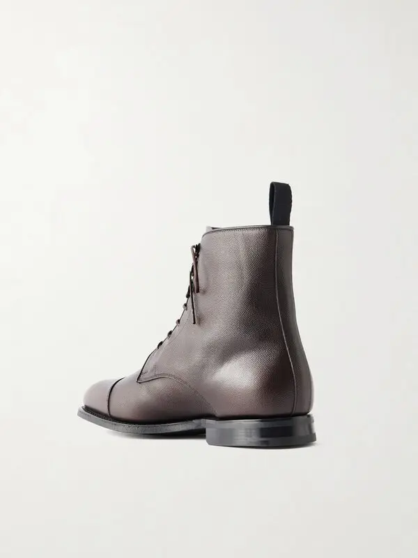 Church's Edworth 2.0 Lace-up Full-grain Leather Boots
