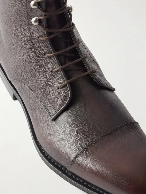 Church's Edworth 2.0 Lace-up Full-grain Leather Boots