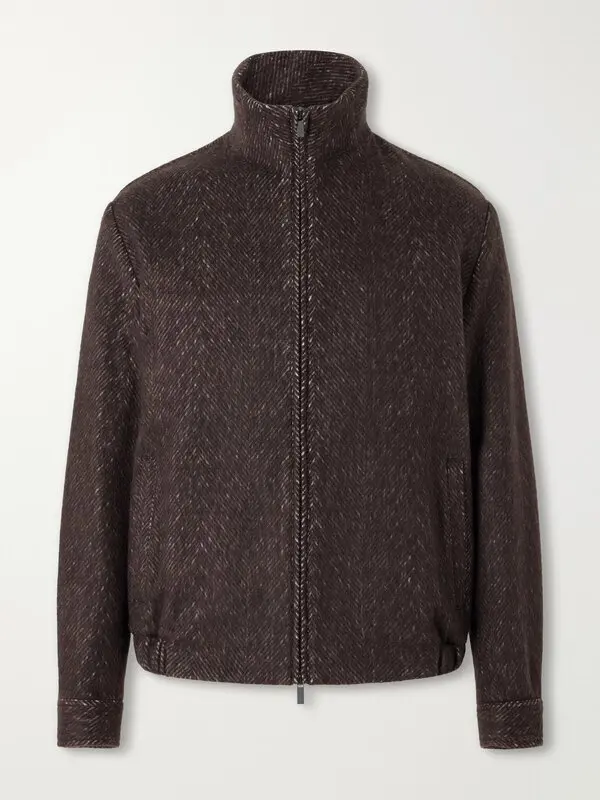Altea Arden Herringbone Blouson Jacket