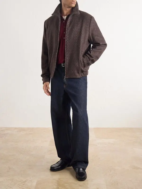 Altea Arden Herringbone Blouson Jacket