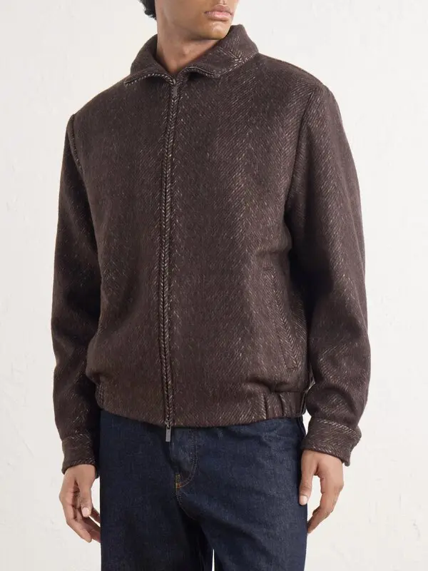 Altea Arden Herringbone Blouson Jacket