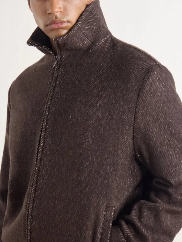 Altea Arden Herringbone Blouson Jacket
