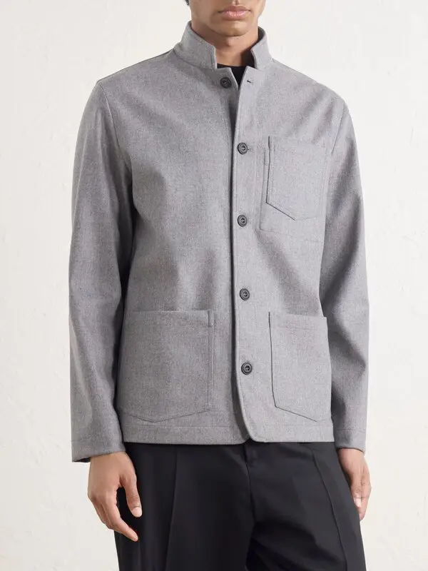 Altea Pablo Wool-blend Blouson Jacket