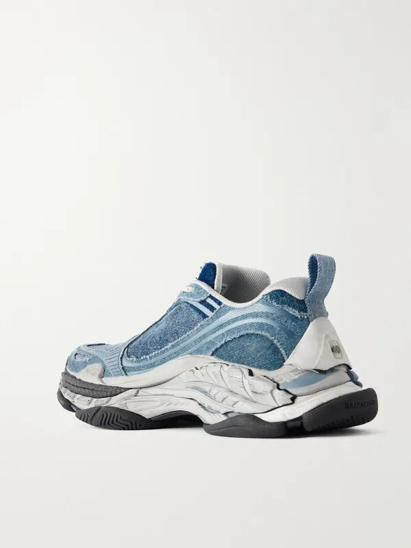 Balenciaga Triple S.2 Denim Sneakers