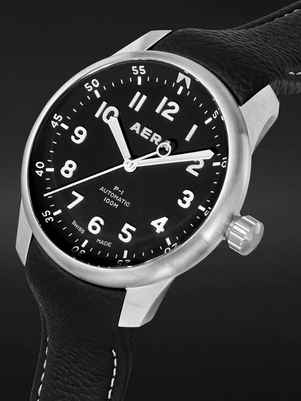 Aera P-1 Pilot Automatic Stainless Steel Watch