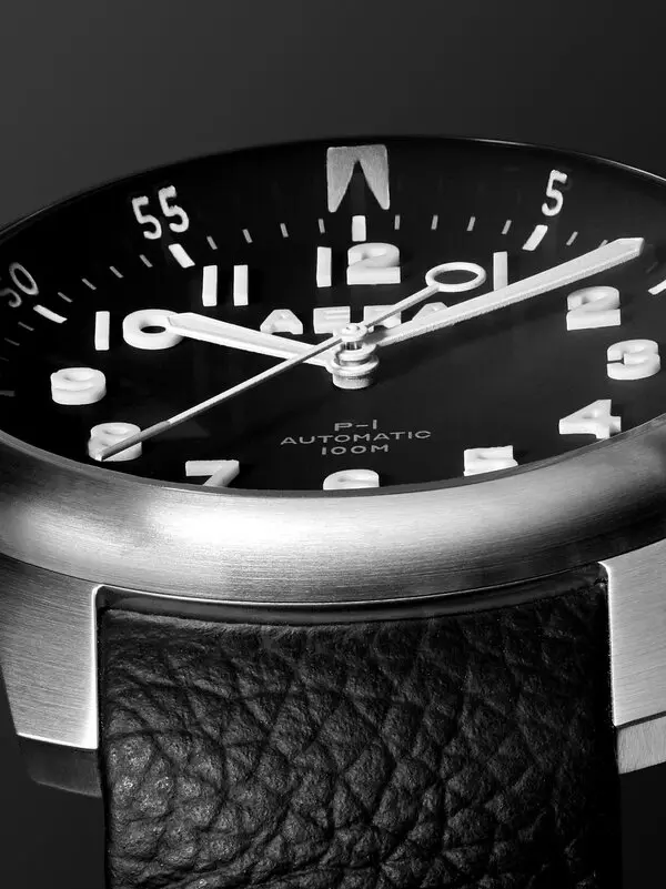 Aera P-1 Pilot Automatic Stainless Steel Watch