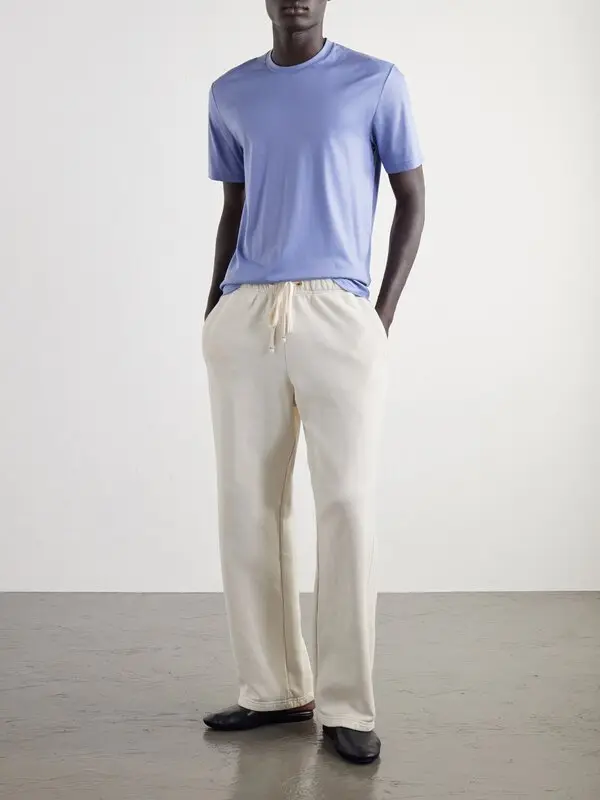 Zimmerli Cotton-jersey T-shirt - Blue