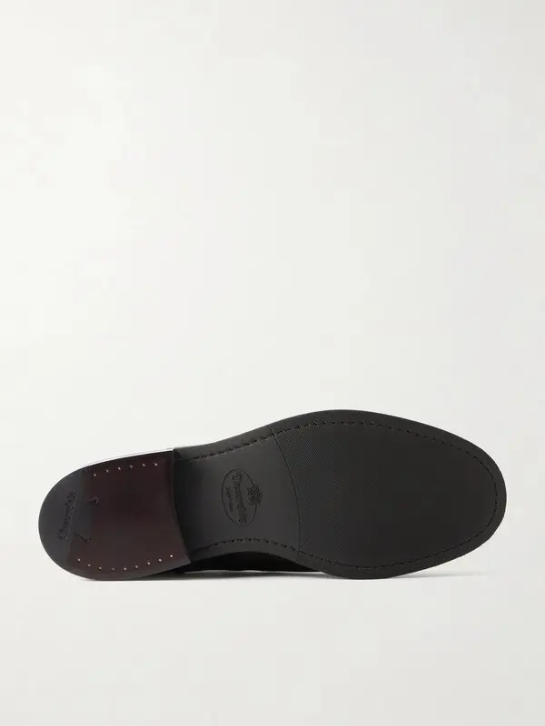 Church's Saenfield' Waxed Suede Chelsea Boots - Brown