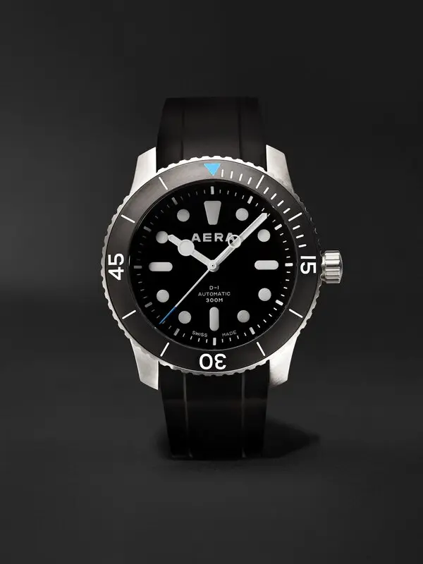 Aera D-1 Automatic Stainless Steel Diver Watch