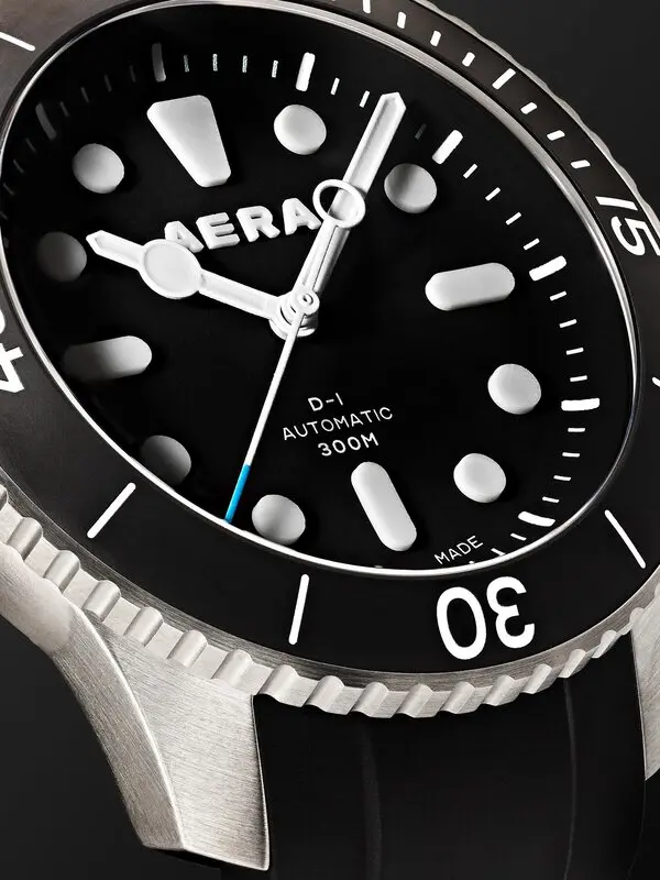 Aera D-1 Automatic Stainless Steel Diver Watch