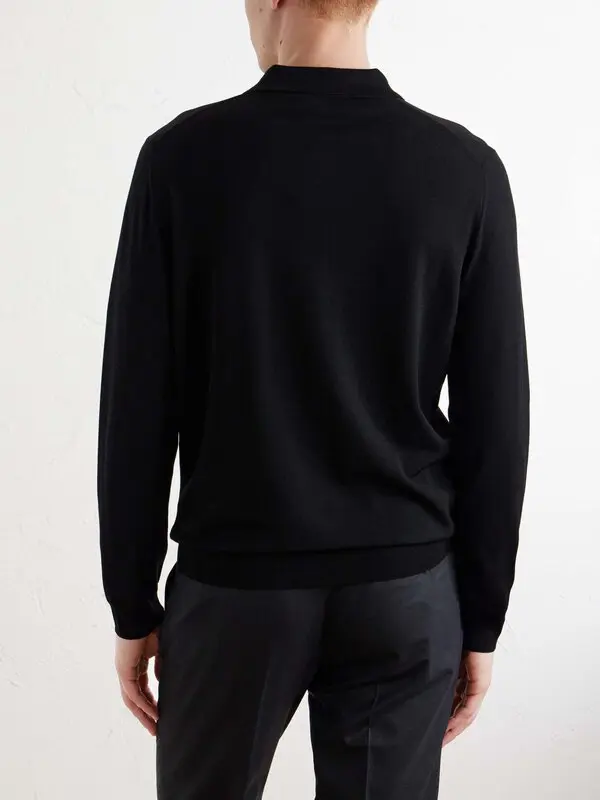 SLOWEAR Slim-fit Icecotton Piqué Polo Shirt