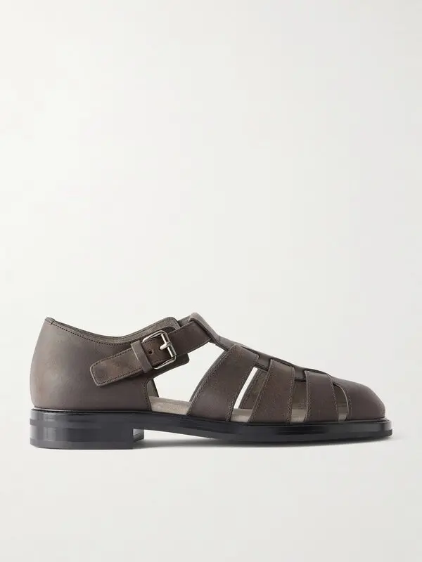 Church's Fisherman Waxed Suede Sandals - Brown