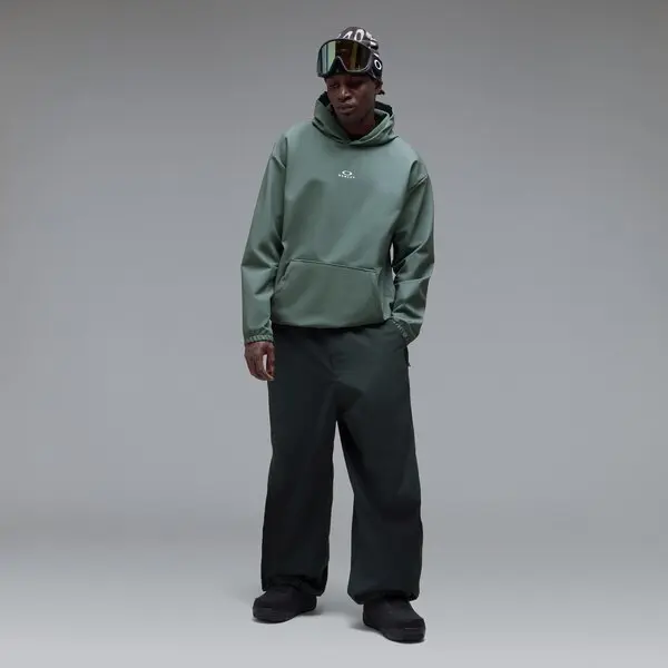 Oakley Wintertide Scratched Hoodie - Green
