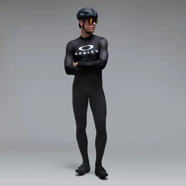 Oakley Thermal Arm Warmers With Water-repellent Protection - Black
