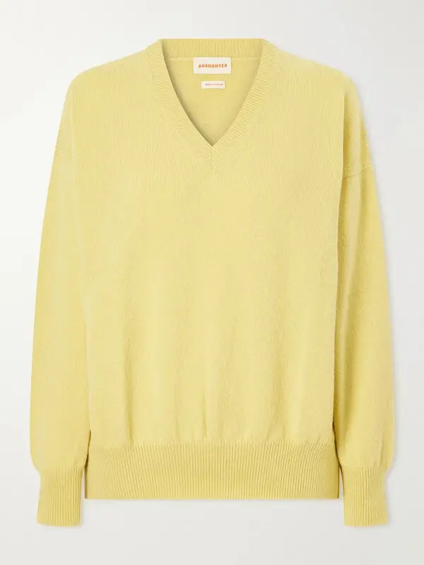 &daughter Daughter Innes Wool Sweater - Yellow