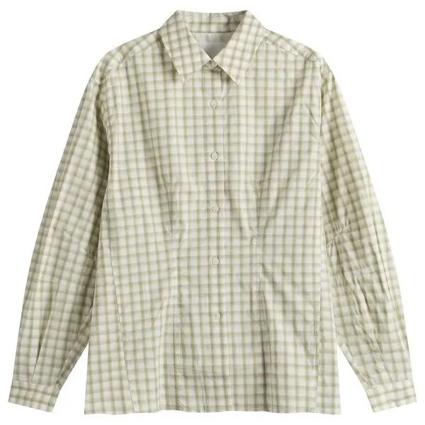 SAMSØE SAMSØE Saalesso Checked Shirt With Adjustable Buckle Detail