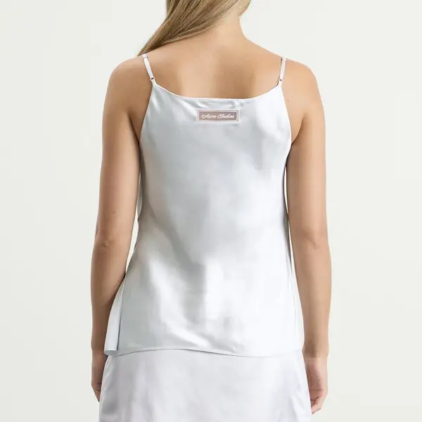 Acne Studios Temi Satin Cami Top - Ice Blue