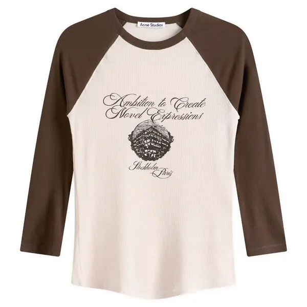 Acne Studios Emersona Top - Beige/brown