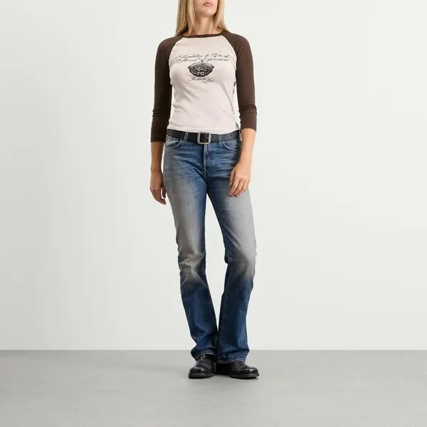 Acne Studios Emersona Top - Beige/brown