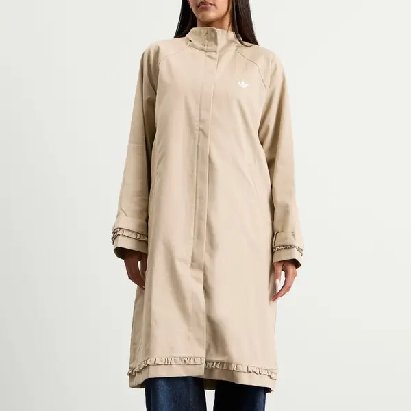 Adidas Pleated Firebird Trench Coat