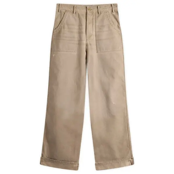 Acne Studios Plinty Rustic Cotton Twill Trousers