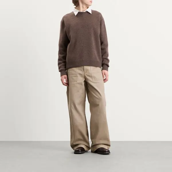 Acne Studios Plinty Rustic Cotton Twill Trousers