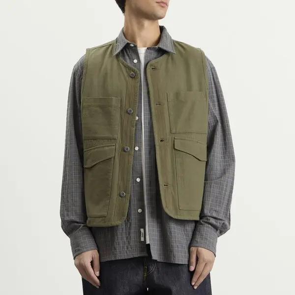 Universal Works Brushed Moleskin 4 Pocket Gilet
