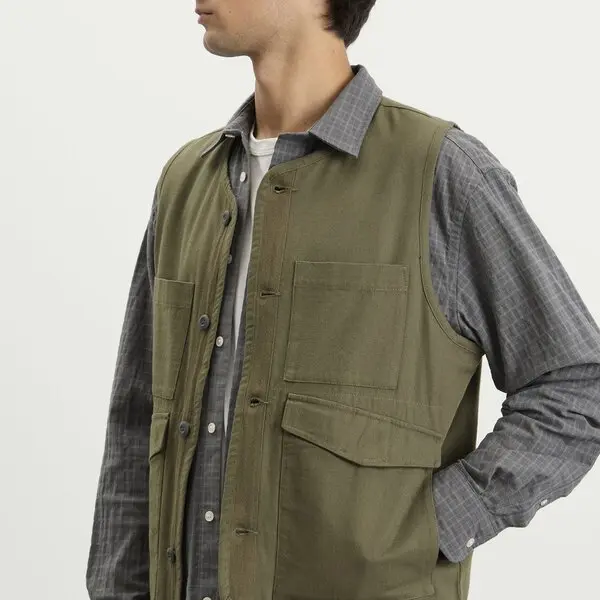 Universal Works Brushed Moleskin 4 Pocket Gilet