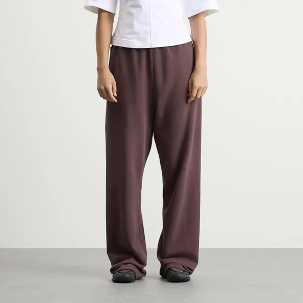 NO PROBLEMO Mini Problemo Straight Leg Sweatpant - Brown