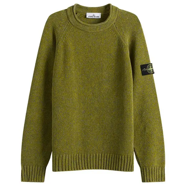 Stone Island Mouline Cotton Chenille Jumper