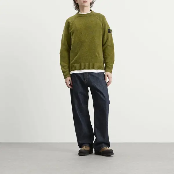 Stone Island Mouline Cotton Chenille Jumper