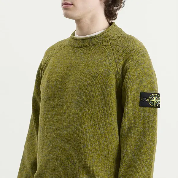 Stone Island Mouline Cotton Chenille Jumper