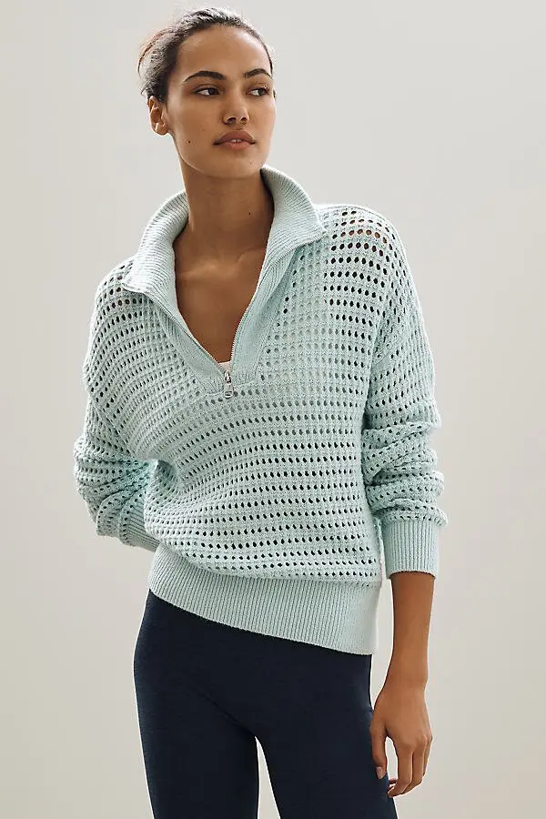 Varley Emeri Half-zip Sweater