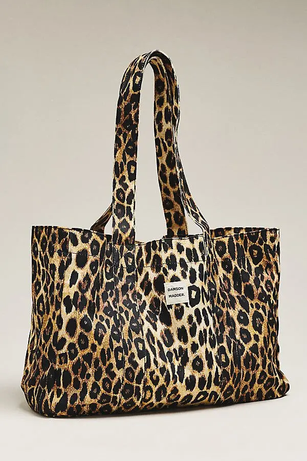 DAMSON MADDER Prt Canvas Tote