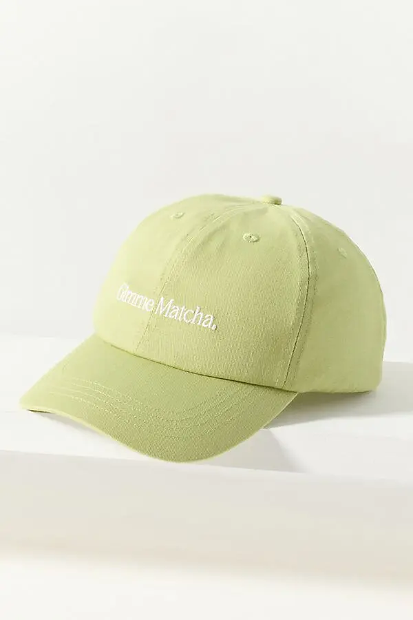 GIMME Embroidered Logo Cotton Baseball Cap
