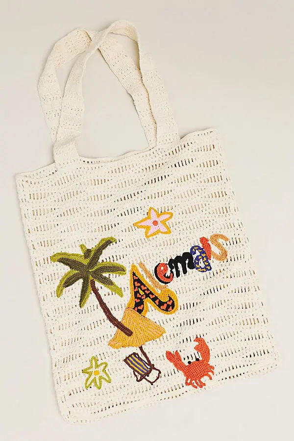 ALEMAIS Crochet Tote Bag