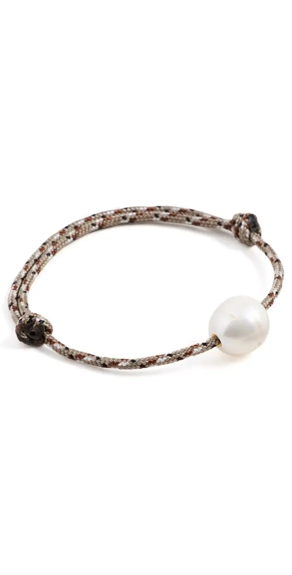Zoe Chicco Baroque Pearl Paracord Bracelet - Multi