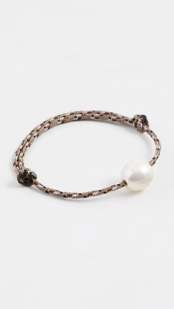 Zoe Chicco Baroque Pearl Paracord Bracelet