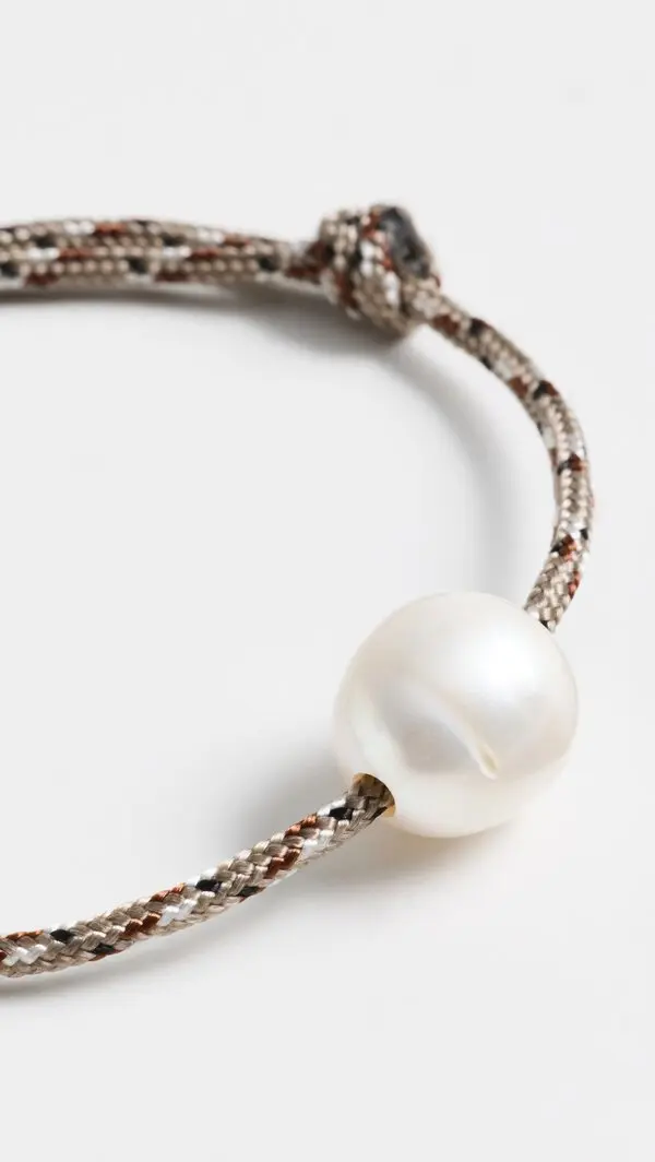 Zoe Chicco Baroque Pearl Paracord Bracelet