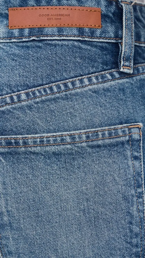Good American Vintage Straight Ankle Jeans