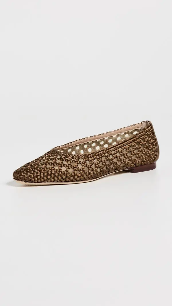 Veronica Beard Cienna Woven Flats