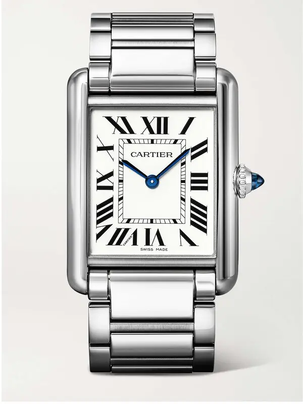 Cartier Tank Must Large Stainless Steel Watch