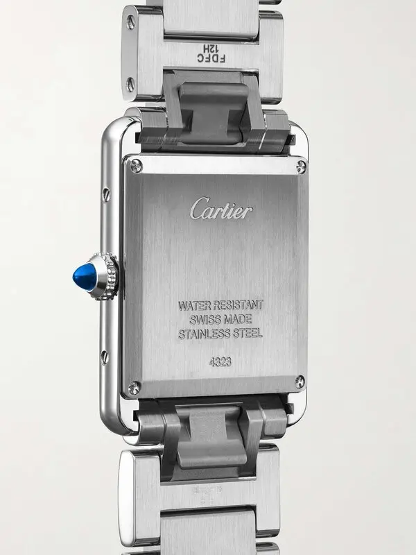 Cartier Tank Must Large Stainless Steel Watch
